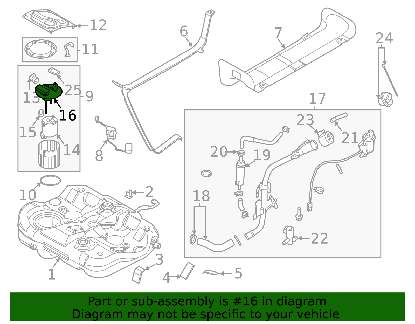 31113-L1000 - Fuel Pump Controller 2021-2025 Kia K5 | Kia.Parts