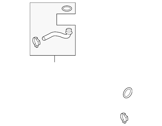 2013-2024 Porsche Inlet Hose 981-106-501-01 | Sunset Porsche Parts