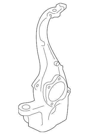 4G0-407-253-B - Steering Knuckle 2012-2018 Audi | Audi OEM Parts