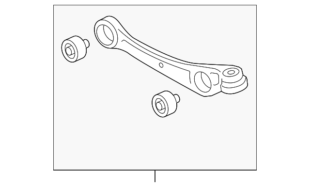 2011-2018 Audi Ft Lower Control Arm 8K0-407-151-F | Audi Part CA