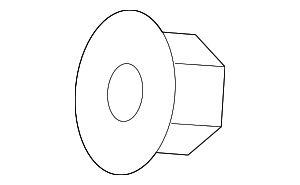 2011-2018 Audi Ft Lower Control Arm Lock Nut WHT-003-684 | Audi USA Parts