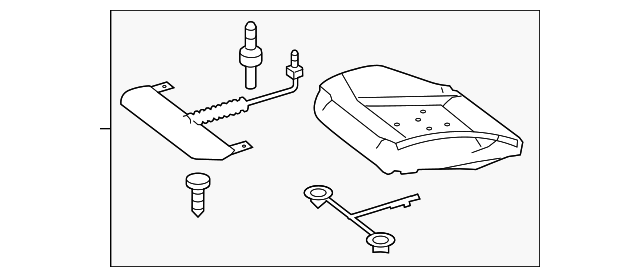 207-910-09-50 - Seat Cushion Pad 2010-2017 Mercedes-Benz | Mercedes ...