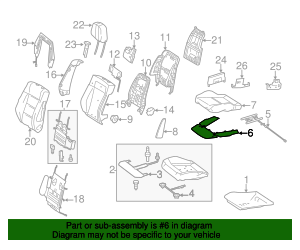 212-906-40-02 - Seat Heater 2010-2016 Mercedes-Benz | Mercedes-Benz USA ...