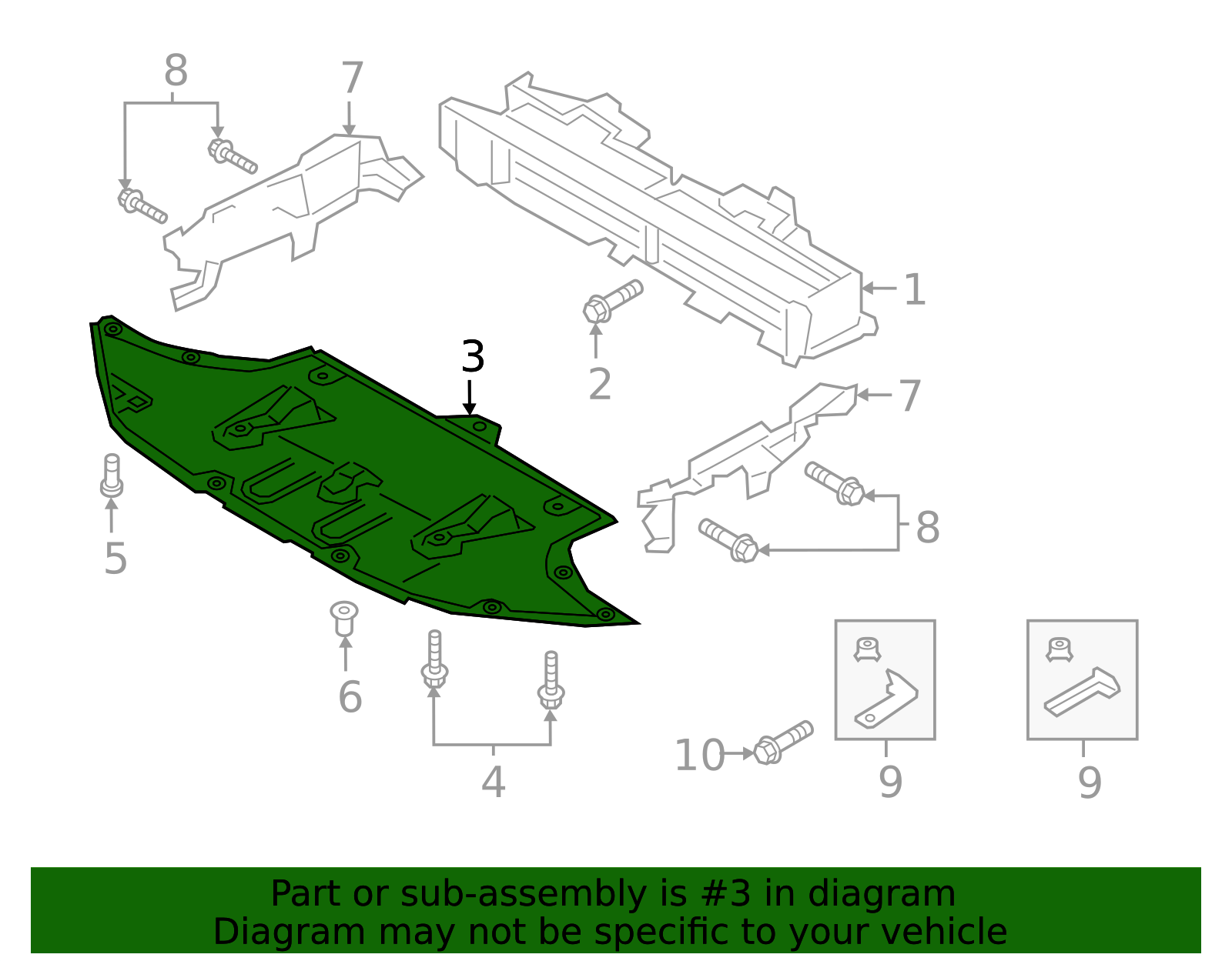 2019-2025 Genesis G70 Under Cover 29110g9100 | Retail Performance Auto ...