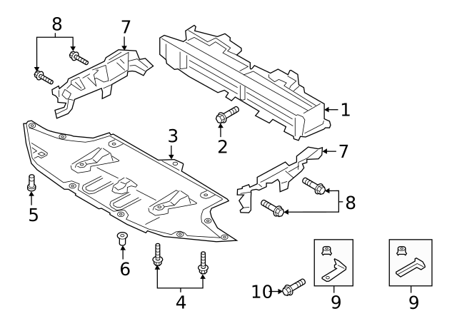 2017-2021 Genesis Side Cover Bolt 11274-06207-K | OEM Parts Online
