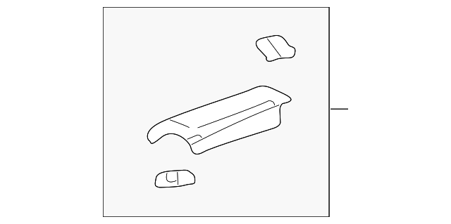 62606-0C010-E0 - Lid - 2001-2004 Toyota Sequoia | Nucar Toyota Parts