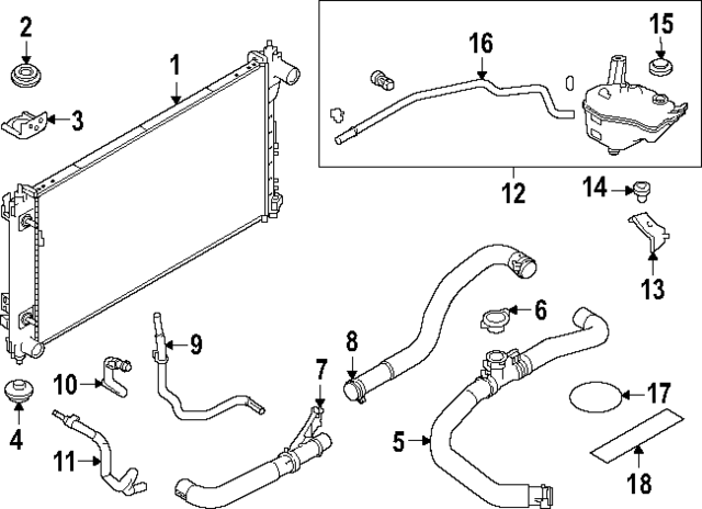 2019-2024 Nissan Altima Radiator Assembly 21460-9HE0A | Nissan Canada
