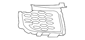 51118069210 - 2019-2023 BMW X5 Outer Grille (51-11-8-069-210) | BMW of ...