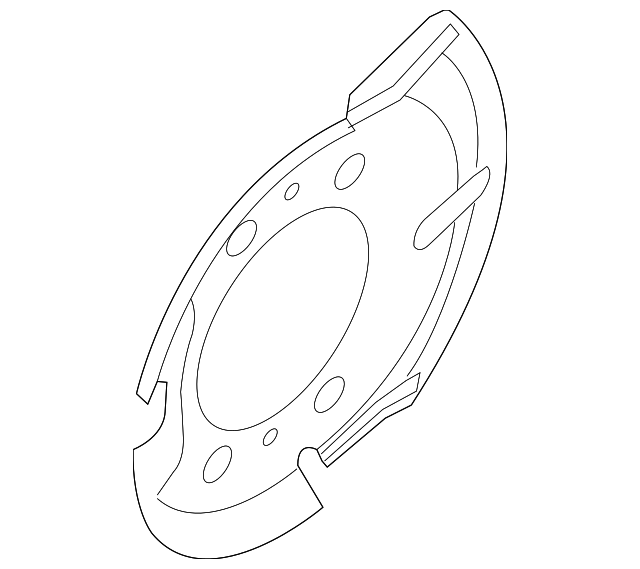 2018-2025 Nissan Splash Shield D1161-5RBMA | Nissan Parts Plus