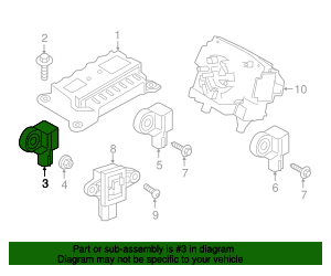 31451529 - Impact Sensor - 2017-2020 Volvo | Volvo OEM Parts Direct