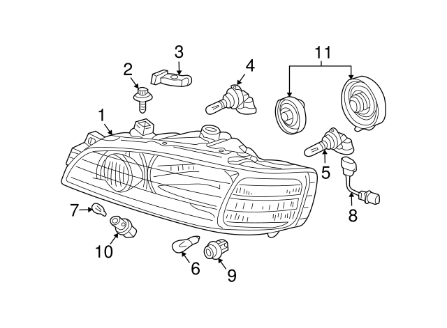 2001-2015 Acura Cover, Rubber 33126-S3V-A01 | Acura Parts World