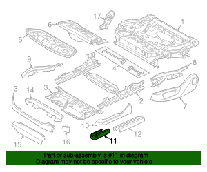 52-10-7-340-337 - Track Cover - 2013-2017 BMW | BMWPartsHub