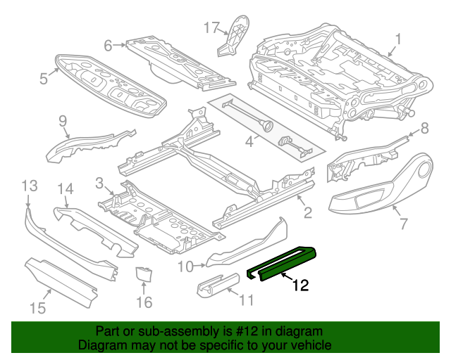 52-20-7-340-357 - Track Cover - 2013-2017 BMW | Wholesale BMW Parts ...