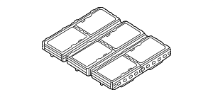 2022 Kia Niro EV Drive Motor Battery Pack Control Module 375J1-Q4003 ...