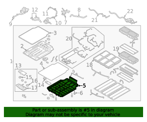 375P1-K4000 - Lower Cover 2019-2021 Kia Niro EV | Kia.Parts Store