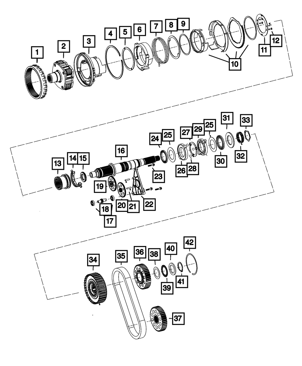 2011-2025 Mopar Transfer Case Sprocket 68089713AB | Canada Mopar® Estores