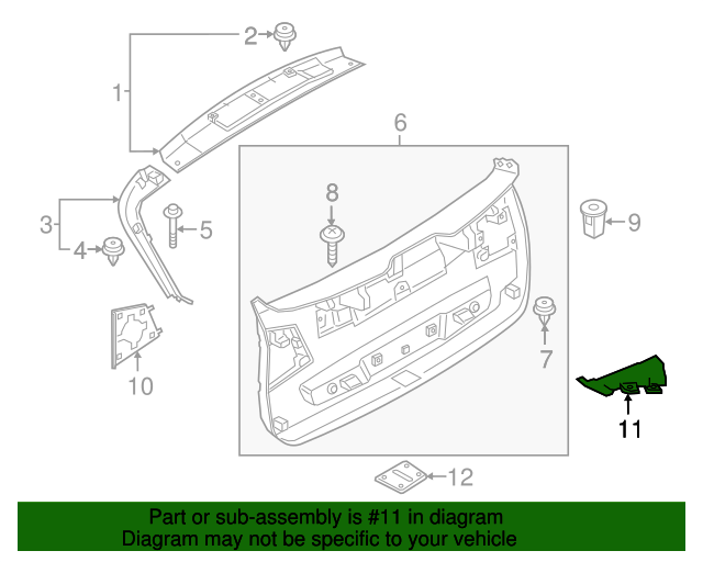 Genuine BMW 51-49-7-425-995 | Lamp Cover | FREE Shipping on Most Orders ...