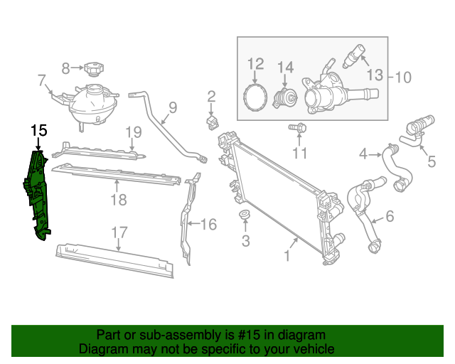 2017-2021 Jeep Compass Side Shield - Passenger Side (RH) 68244560AD ...