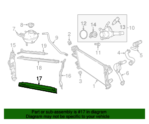 2017-2021 Jeep Compass Lower Shield 68244643AB | TascaParts.com