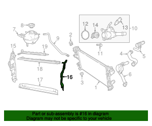 2017-2021 Jeep Compass Side Shield - Driver's Side (LH) 68244561AB ...