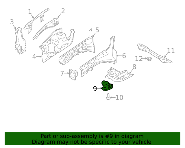 2015-2023 Ford Lower Bracket F2GZ-5A098-A | OEM Parts Online