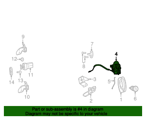 Latch 68232439af | TascaParts.com