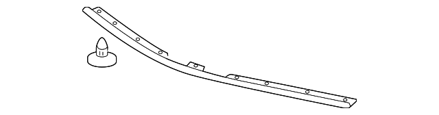 74148-TA0-A00 - Rubber Hood Seal - 2008-2012 Honda Accord | Genuine ...