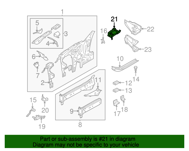 Genuine BMW 41-21-7-111-809 | Cover Panel | FREE Shipping on Most ...