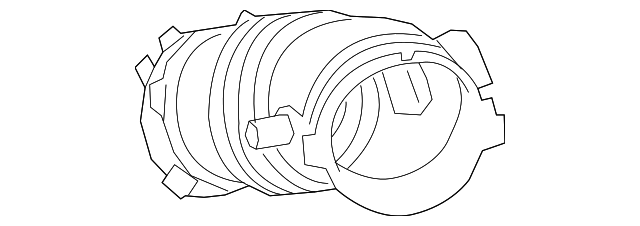 17881-F0011 - Engine Air Intake Hose 2018-2024 Toyota Camry | Longo ...
