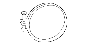 96111-10880 - Air Inlet Hose Clamp - 2002-2021 Toyota | Sparks Parts