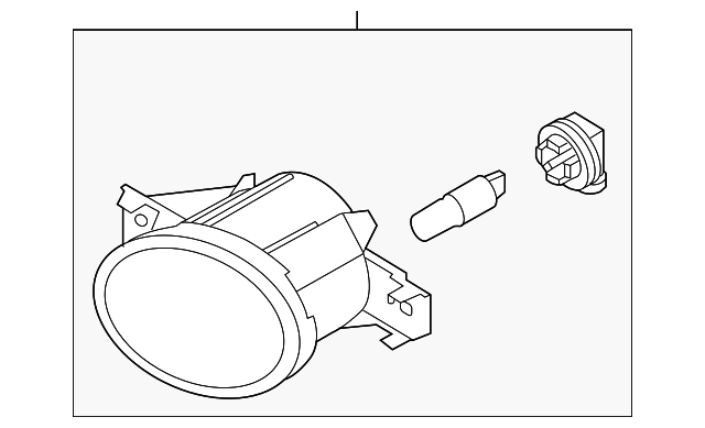 2008-2015 Infiniti Fog Lamp Assembly 26155-9B91D | Infiniti OEM Parts ...