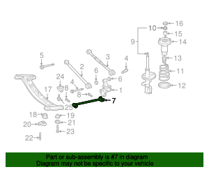 2002-2006 Lexus Strut Rod 48780-48020 | OEM Parts Online