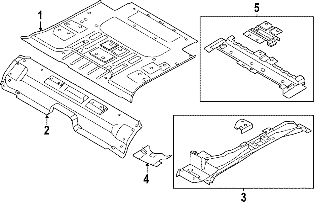 2021-2024 Ford Bronco Front Reinforced MB3Z-61111A65-A | QuirkParts