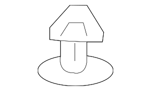 1990-2024 Toyota Seal Strip Retainer Clip 90080-46010 | OEM Parts Online