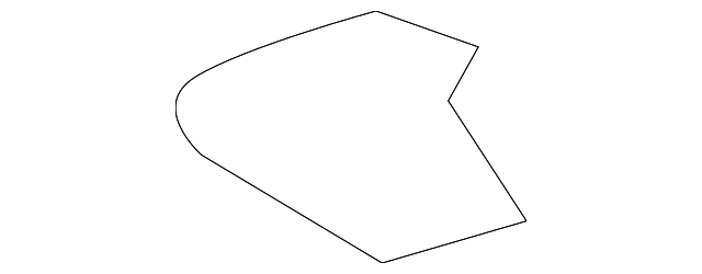 2016-2017 Toyota Tacoma Hood Cushion 58743-0C040 | OEM Parts Online