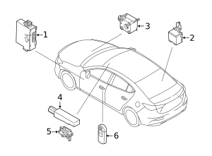 bcya675dyb - Transmitter 2019-2024 Mazda 3 | AutoNationParts.com