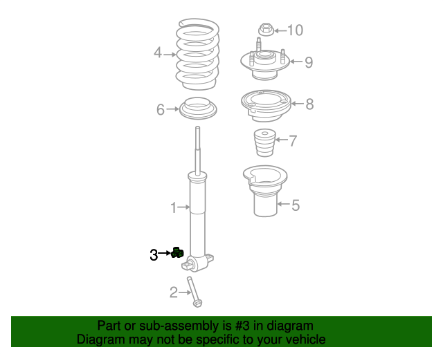 2014-2019 GM Multi-Purpose Nut 11561429 GM | GMPartsDirect.com
