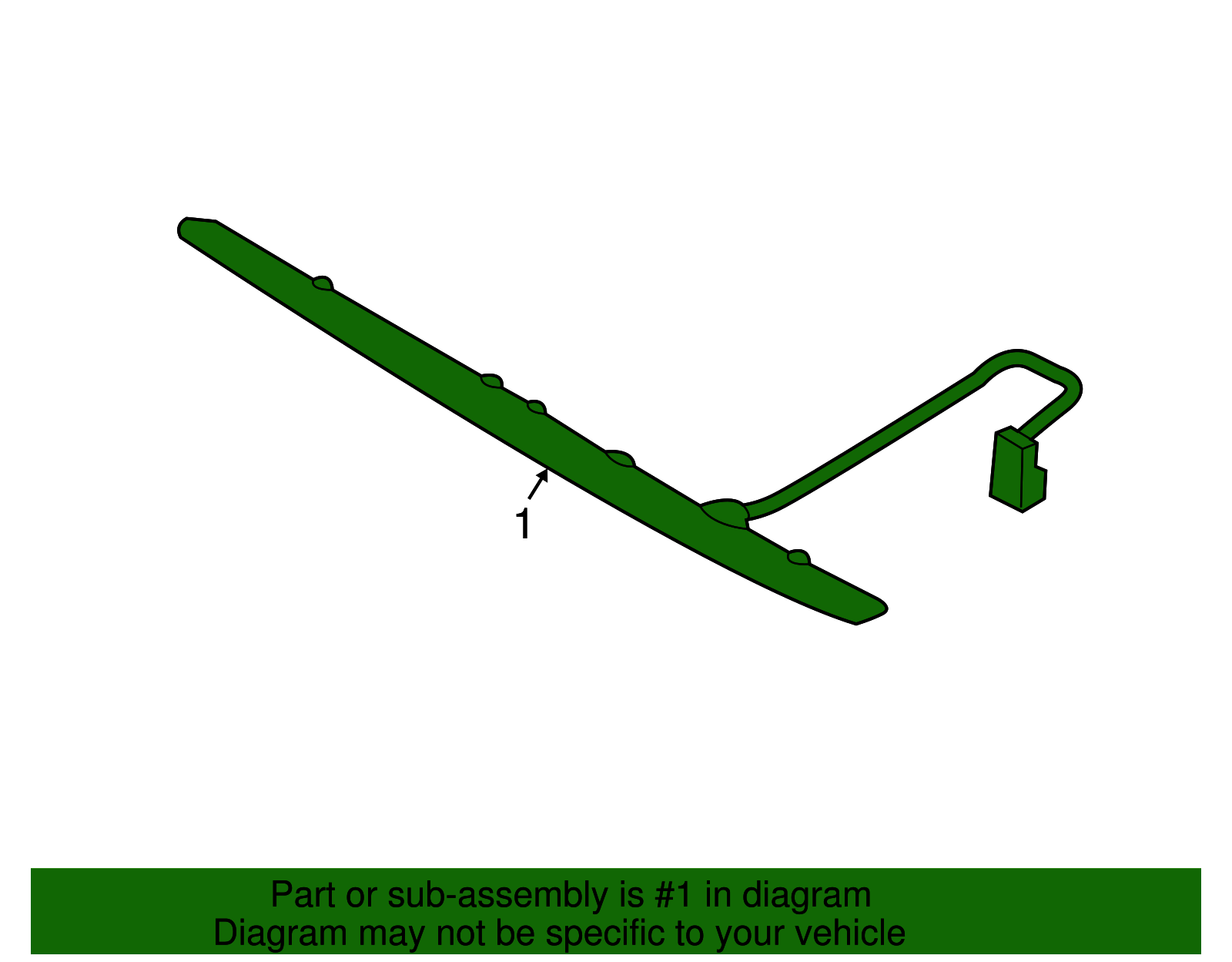 FA1Z-13A613-AB - High Mount Lamp 2016-2018 Lincoln MKX | Big 3 Auto Parts