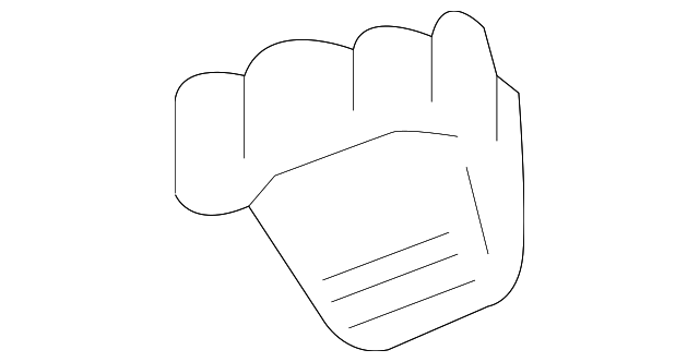 2018-2023 Chevrolet Traverse Gray Sunroof Sunshade Handle 84422436 ...