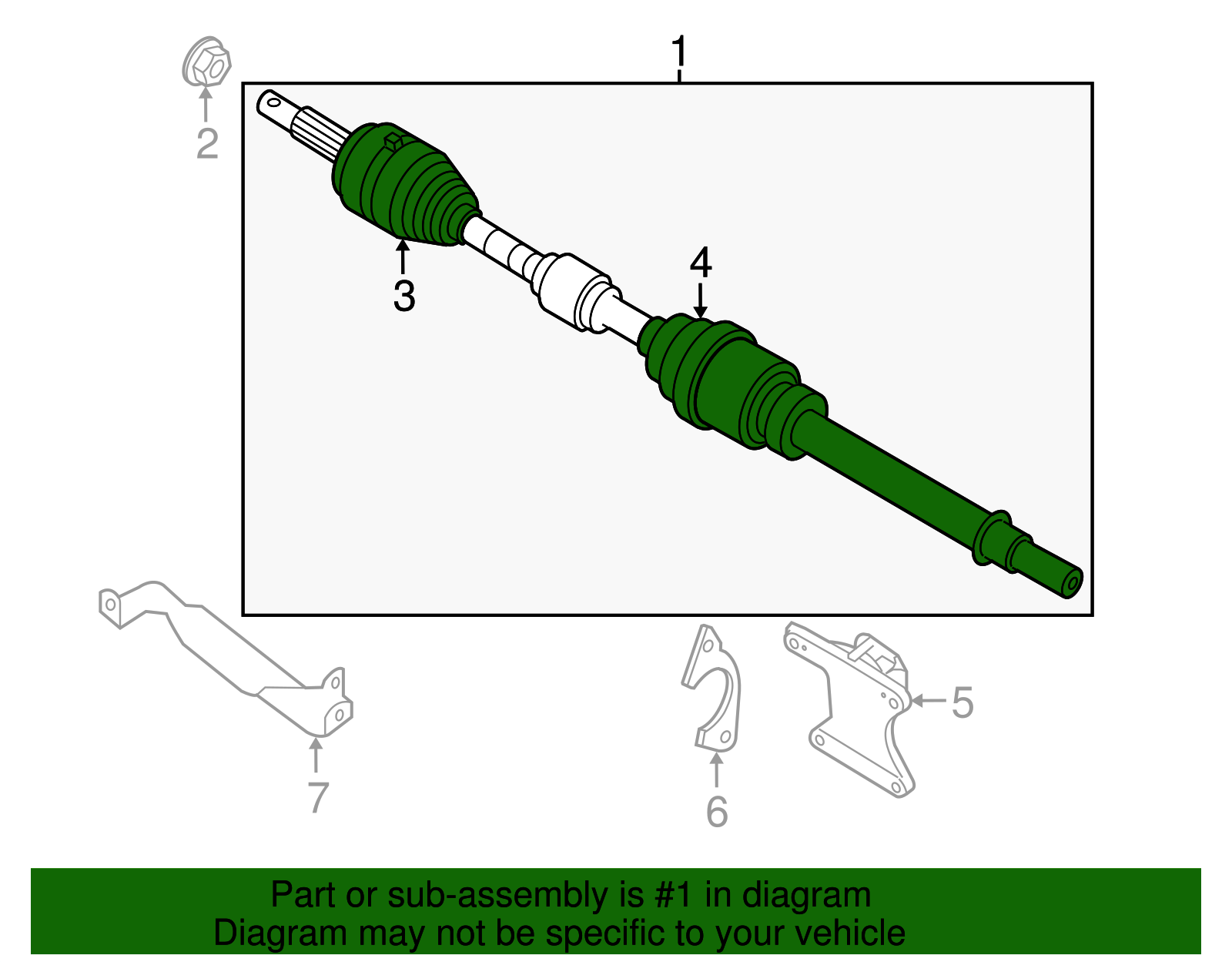 2017-2019 Nissan Sentra Value Advantage™ Cv Axle C9101-3ZM0JNW | Bill ...