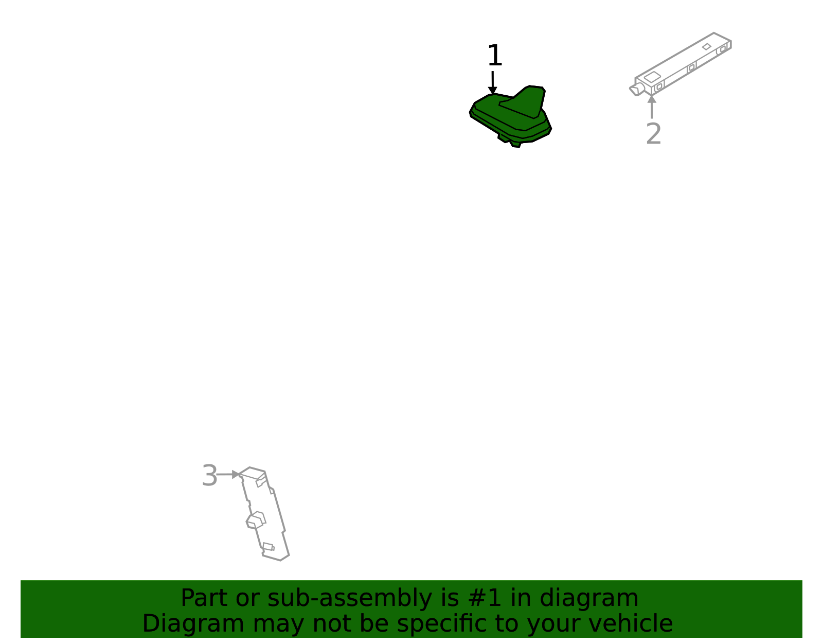 5WA-035-507-C-041 - Radio Antenna Mast 2021-2025 Volkswagen ...