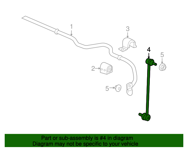 20784686 - OEM GM Stabilizer Link | GMPartsCenter.net | GM Parts Center