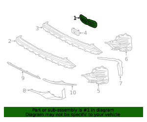 51138745732 - 2019-2021 BMW X7 Upper Grille (51-13-8-745-732) | BMW of ...