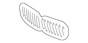 51138745732 - 2019-2021 BMW X7 Upper Grille (51-13-8-745-732) | BMW of ...