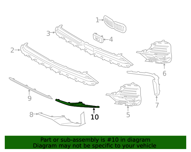 51117470327 - 2019-2021 BMW X7 Outer Molding (51-11-7-470-327) | BMW of ...