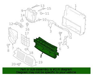 2022-2023 Land Rover Range Rover Lower Deflector LR172479 | OEM Euro Parts