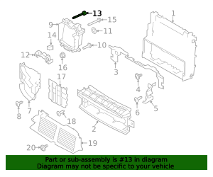 LR077388 - Mount Bracket Screw 2016-2023 Land Rover | Land Leaping ...