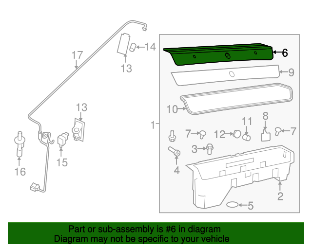 2013-2022 Ram Door 68206698ab | TascaParts.com