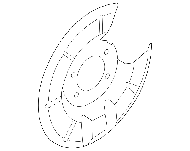 2020-2023 Ford Splash Shield LX6Z-2K005-D | Miracle Ford Parts