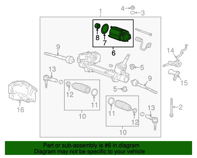 Power Steering Assist Motor 39240649 | TascaParts.com